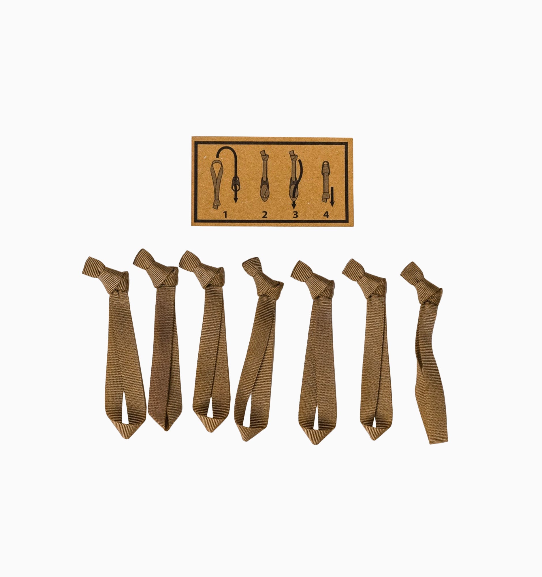 Evergoods Zipper Puller Kit Webbing - Rushfaster – Rushfaster Australia