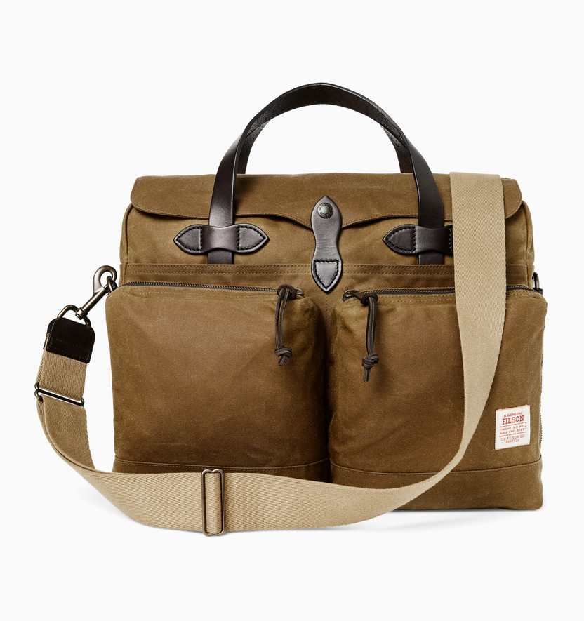 Filson 24 Hour Tin Cloth Briefcase | Afterpay – Rushfaster Australia