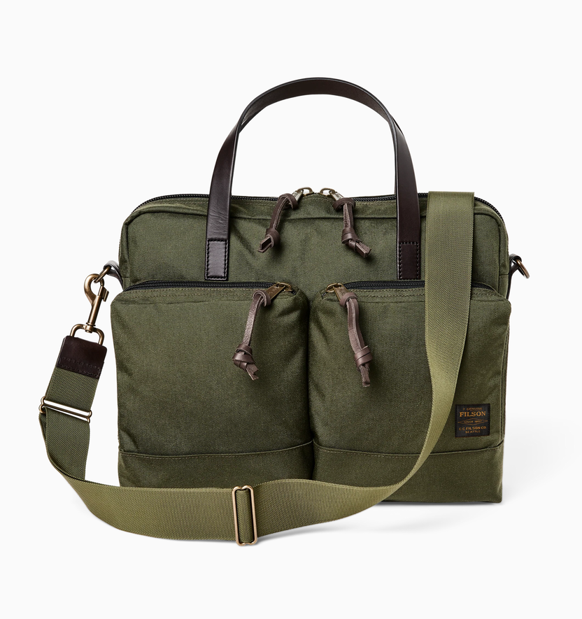 Filson Ballistic Nylon Dryden Briefcase | Afterpay – Rushfaster Australia