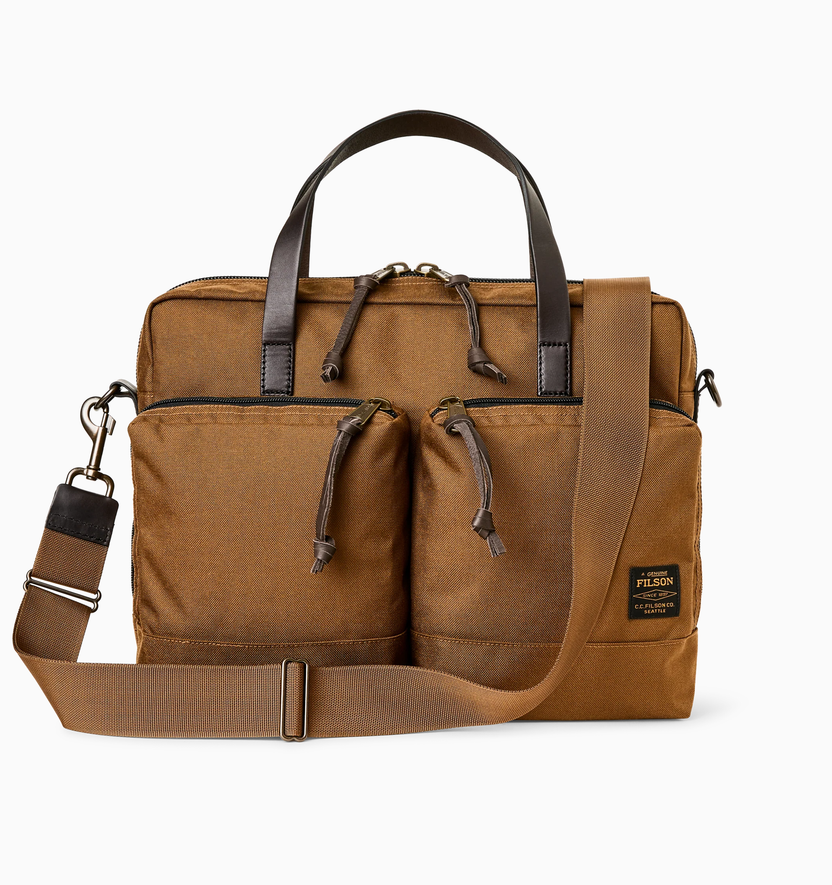 Filson Ballistic Nylon Dryden Briefcase | Afterpay – Rushfaster Australia