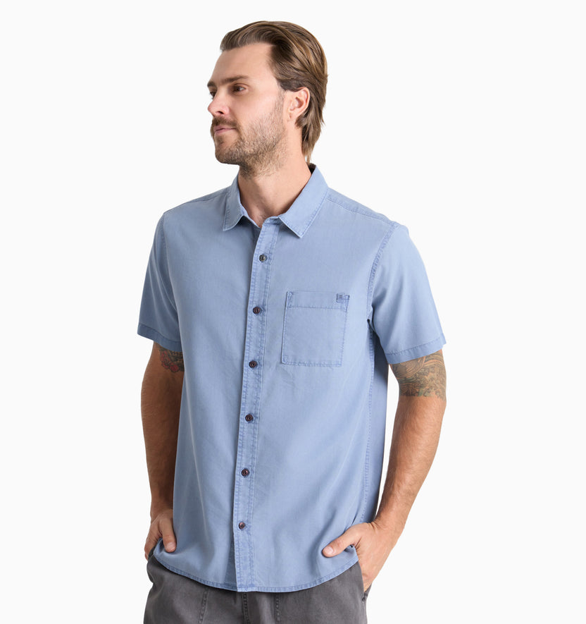 Roark Made To Fade Short Sleeve Button Up Shirt | Afterpay – Rushfaster ...