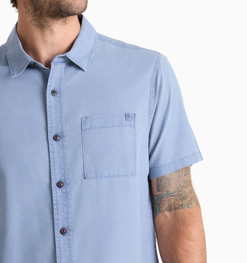 Roark Made To Fade Short Sleeve Button Up Shirt | Afterpay – Rushfaster ...