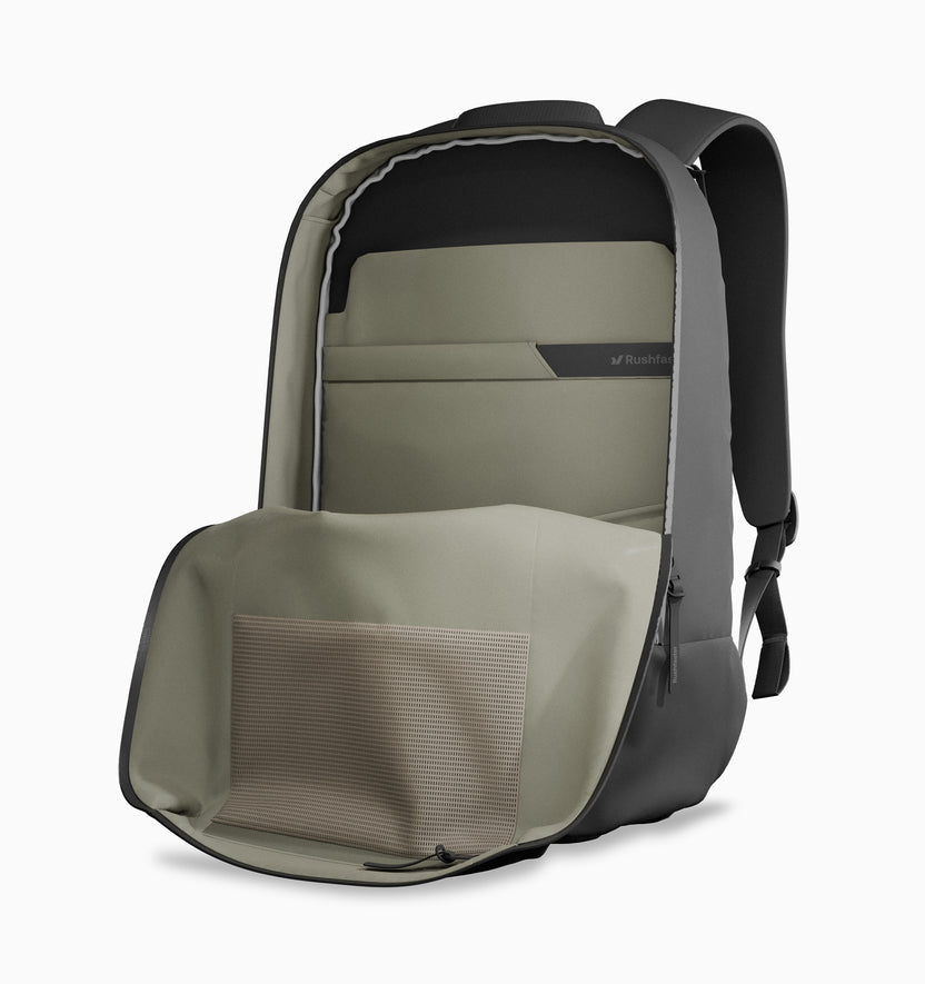 Rushfaster EDC Backpack - 16" Laptop Backpack for Work & University ...